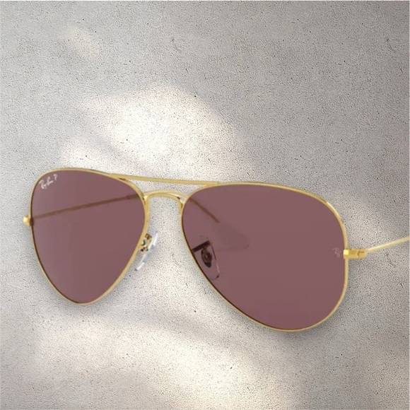 Ray-Ban | Accessories | Ray Ban Legend Gold Metal Large Aviator Wplum ...